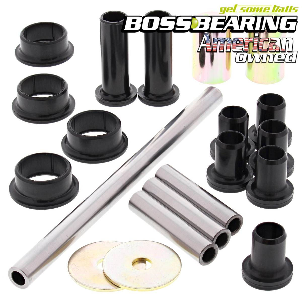Boss Bearing Rear Independent Suspension Bushings Kit for Polaris